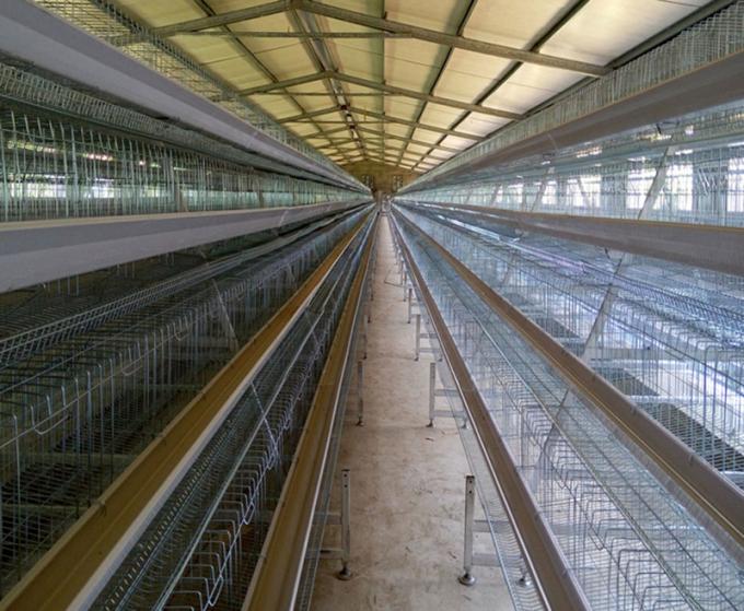 3, 4, 5 Tiers A Frame Layer Cages Chicken Poultry Laying Hens House ...