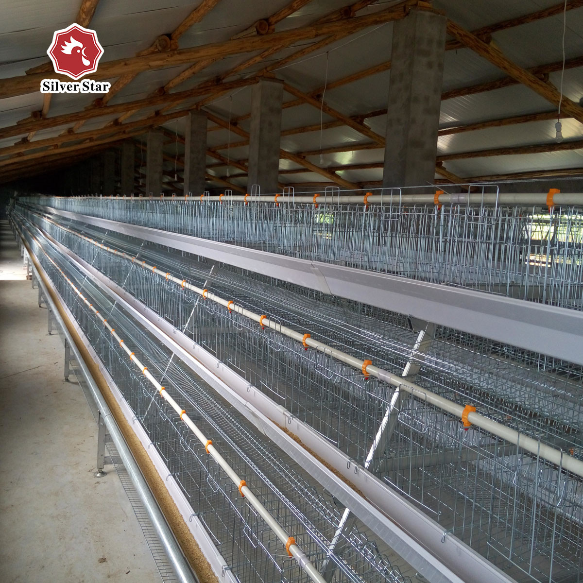 3, 4, 5 Tiers A Frame Layer Cages Chicken Poultry Laying Hens House ...