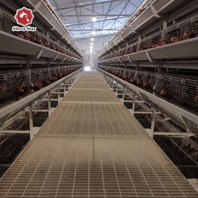 H Frame Battery Type Breeding Cages Modern Farm Layer Farming Equipment